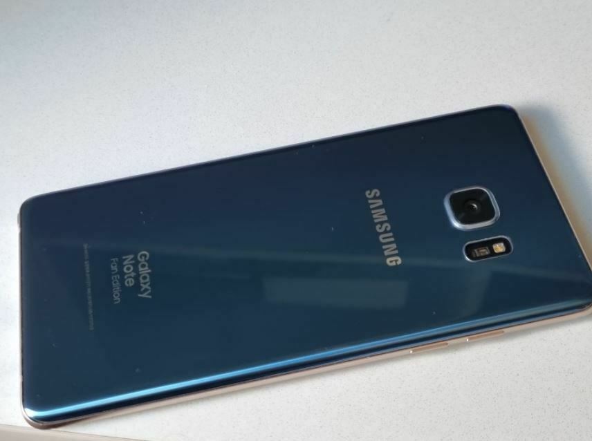 Samsung Galaxy Note FE SM-N935 64GB Blue Unlocked Fan Edition ...