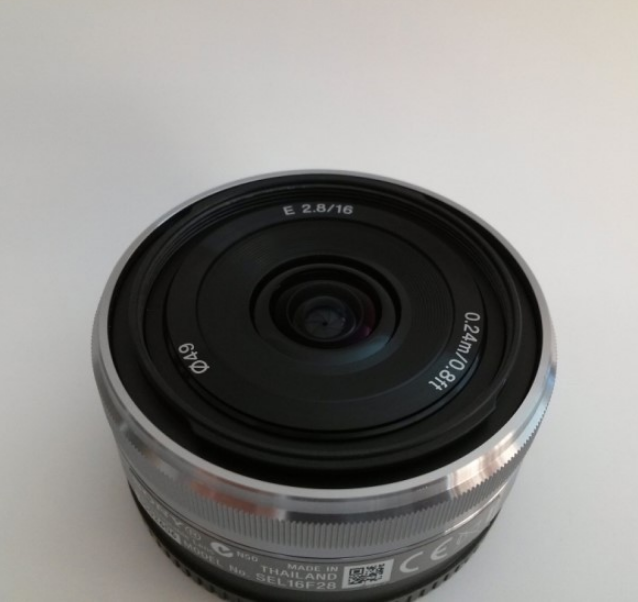Sony SEL 16F28 16mm F2.8 Linse for Sony E-mount SEL16F28 Lens (No box ...